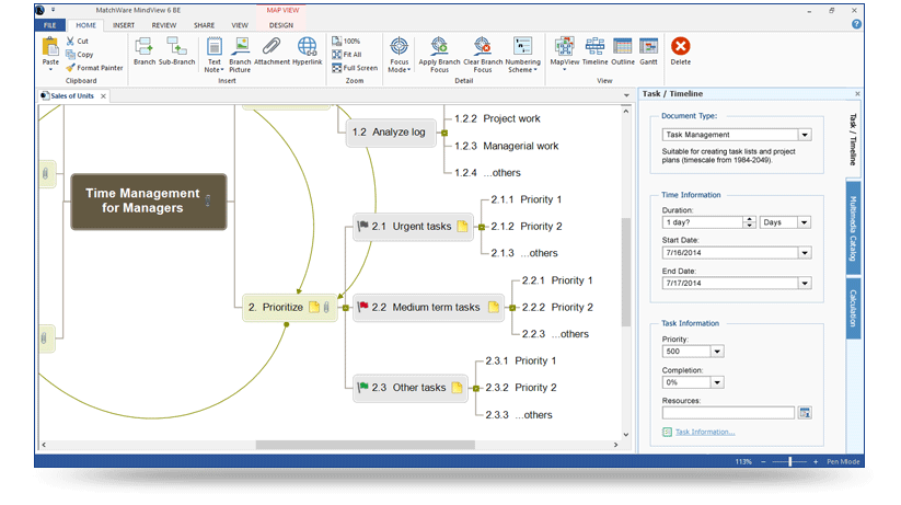 MindView Product Features